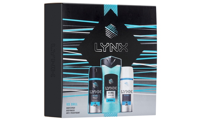 Lynx Ice Chill Trio Set - Hughes Pharmacy Portlaoise